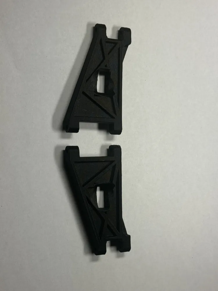 RC10 '89 Stealth Front Arms (added shock mount) - Free 3D Print Model ...