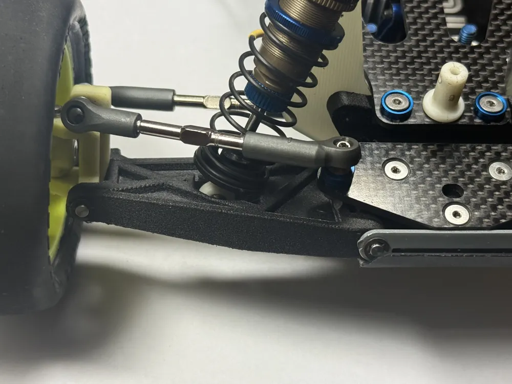 RC10 '89 Stealth Front Arms (added shock mount) - Free 3D Print Model ...