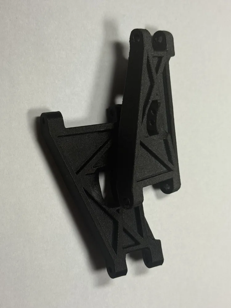 RC10 '89 Stealth Front Arms (added shock mount) - Free 3D Print Model ...
