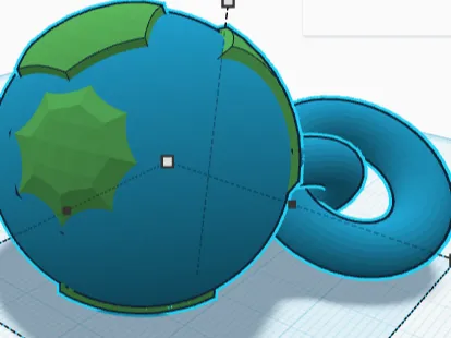Planet Keychain - Free 3D Print Model - MakerWorld