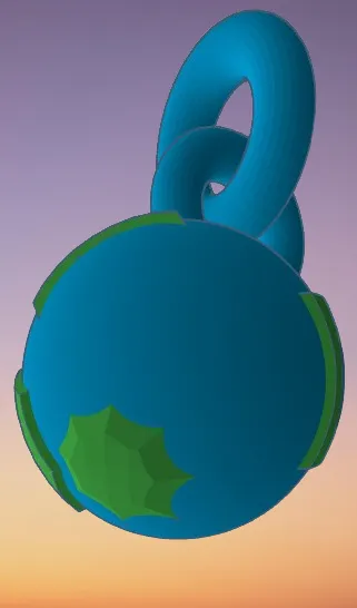 Planet Keychain - Free 3D Print Model - MakerWorld