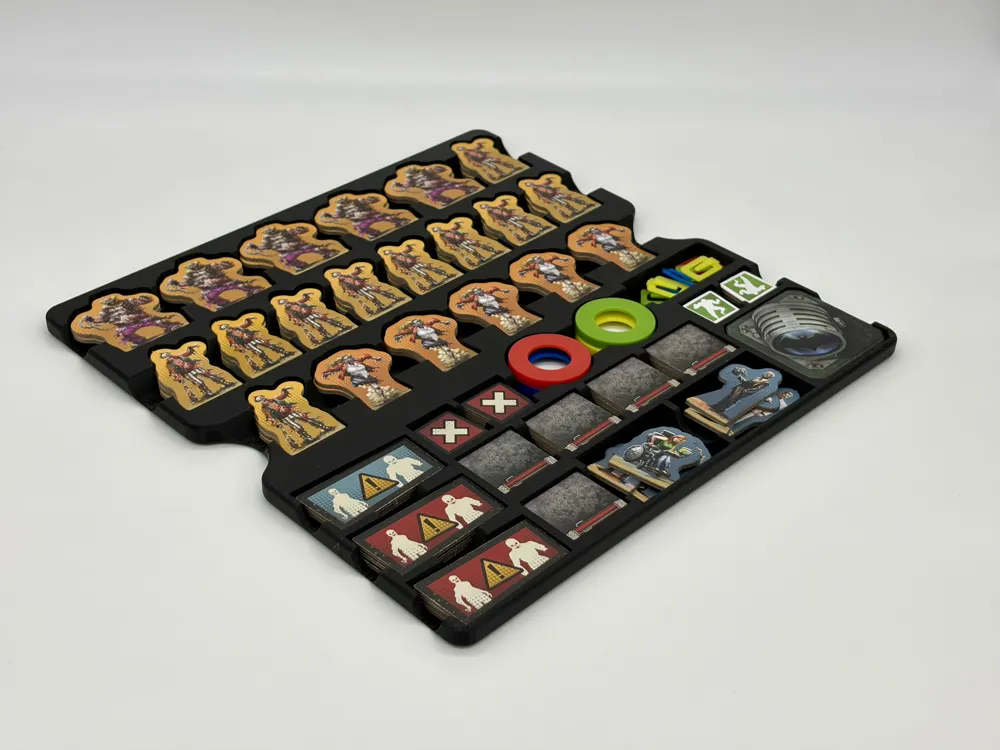 Zombicide DC'eased Gotham City Outbreak Insert - Free 3D Print Model ...