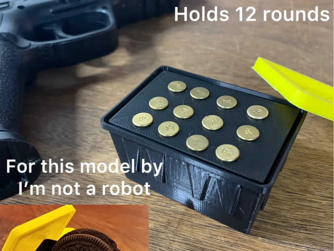 .22lr Lowe's teeny tiny bullet holder - Free 3D Print Model - MakerWorld