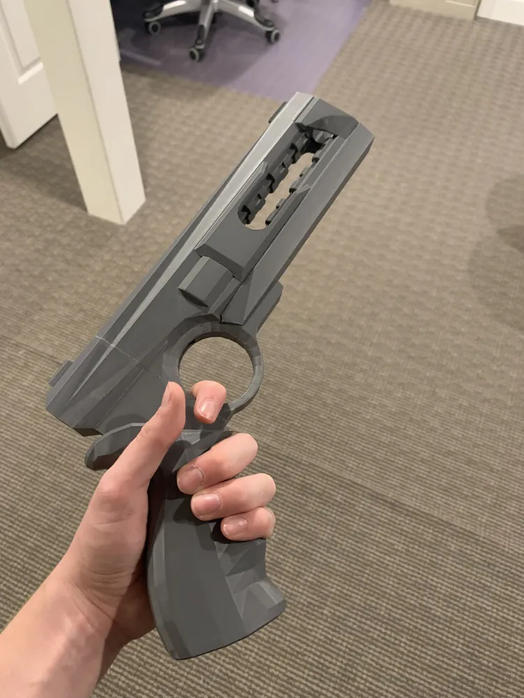 hyper dash pistol V2 - Free 3D Print Model - MakerWorld