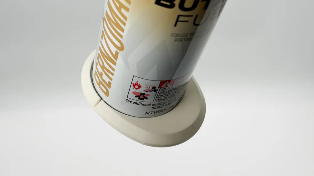 Base Larga Para Lata de Gás Butano Portátil Listada UL - Modelo ...