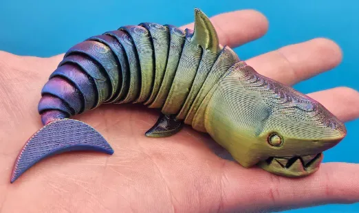 shark fidget - Free 3D Print Model - MakerWorld