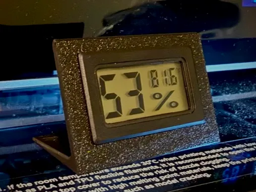 Stand for rectangular hygrometers/humidity meters - Free 3D Print Model ...