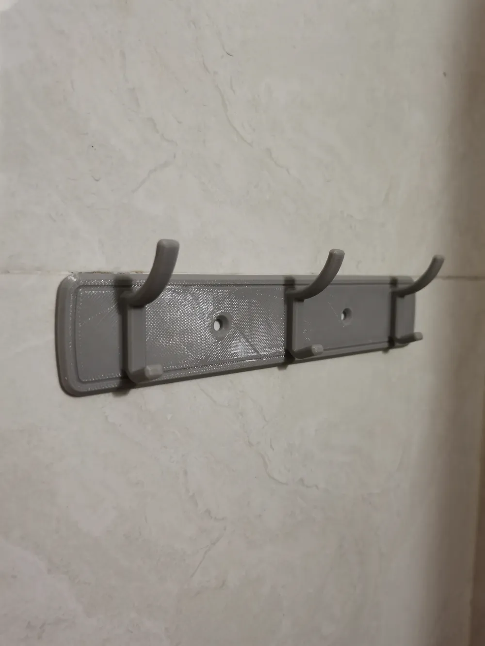 Fishtail Hook / Over-the-Door Hook / Bathroom Hook - Free 3D Print ...