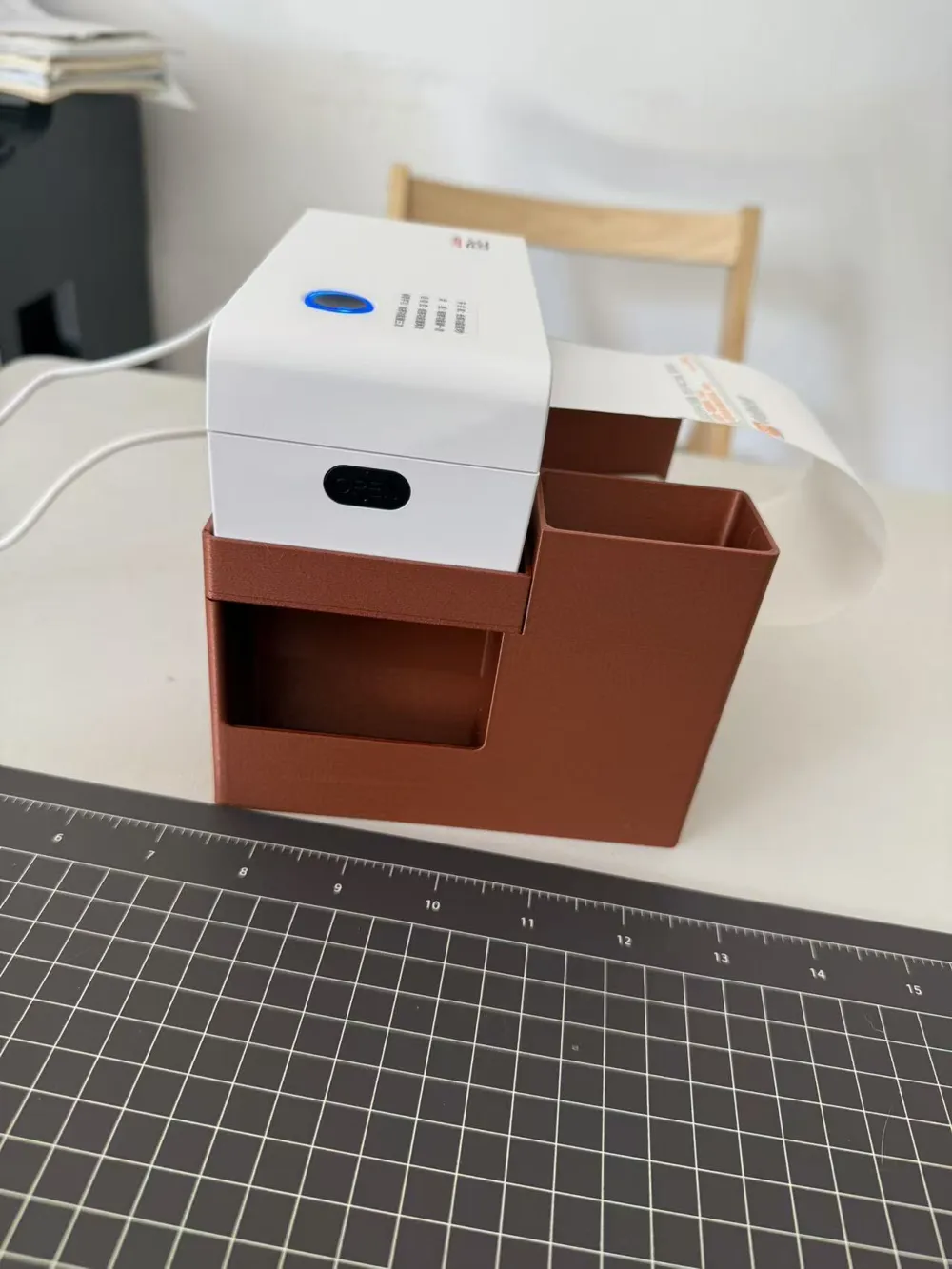 汉印N31d 快递面单打印机 直接 面单盒 收纳 - 免费 3D 打印模型 - MakerWorld