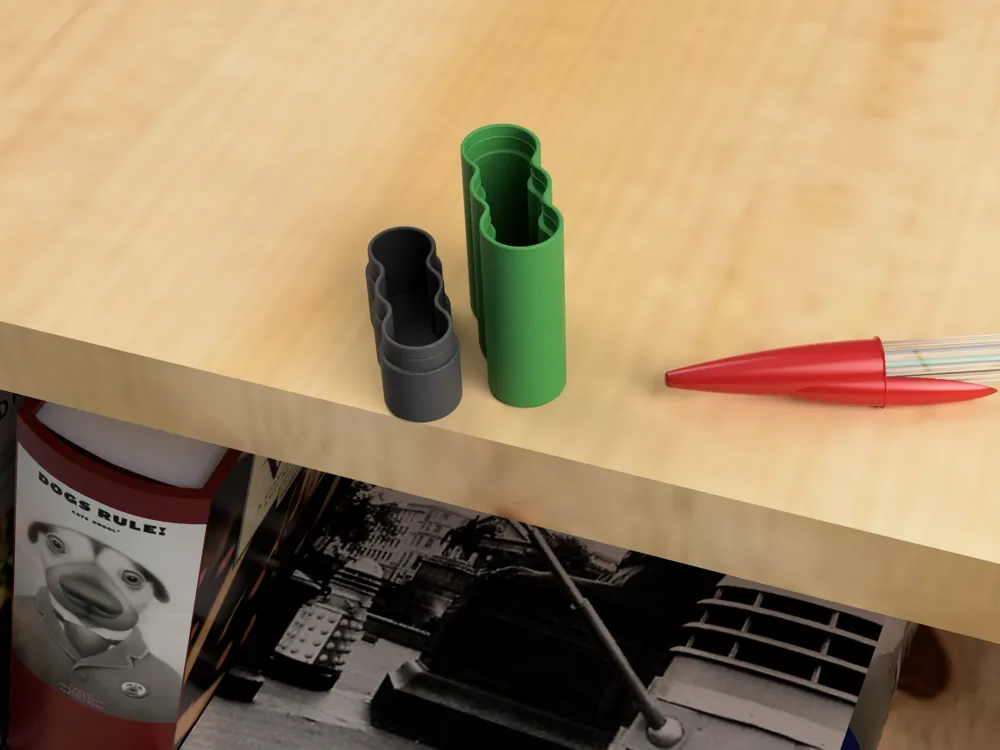 Paquete de almacenamiento de 3 pilas AAA - Modelo de impresión 3D ...