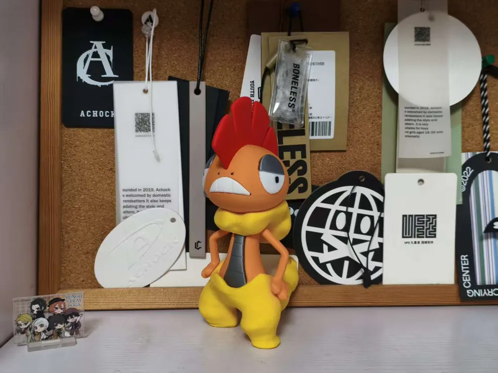 26.1.13 Pokemon Scrafty 15cm tall - Free 3D Print Model - MakerWorld