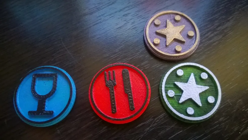 Roleplay Tokens (D&D / Pathfinder) - Free 3D Print Model - MakerWorld