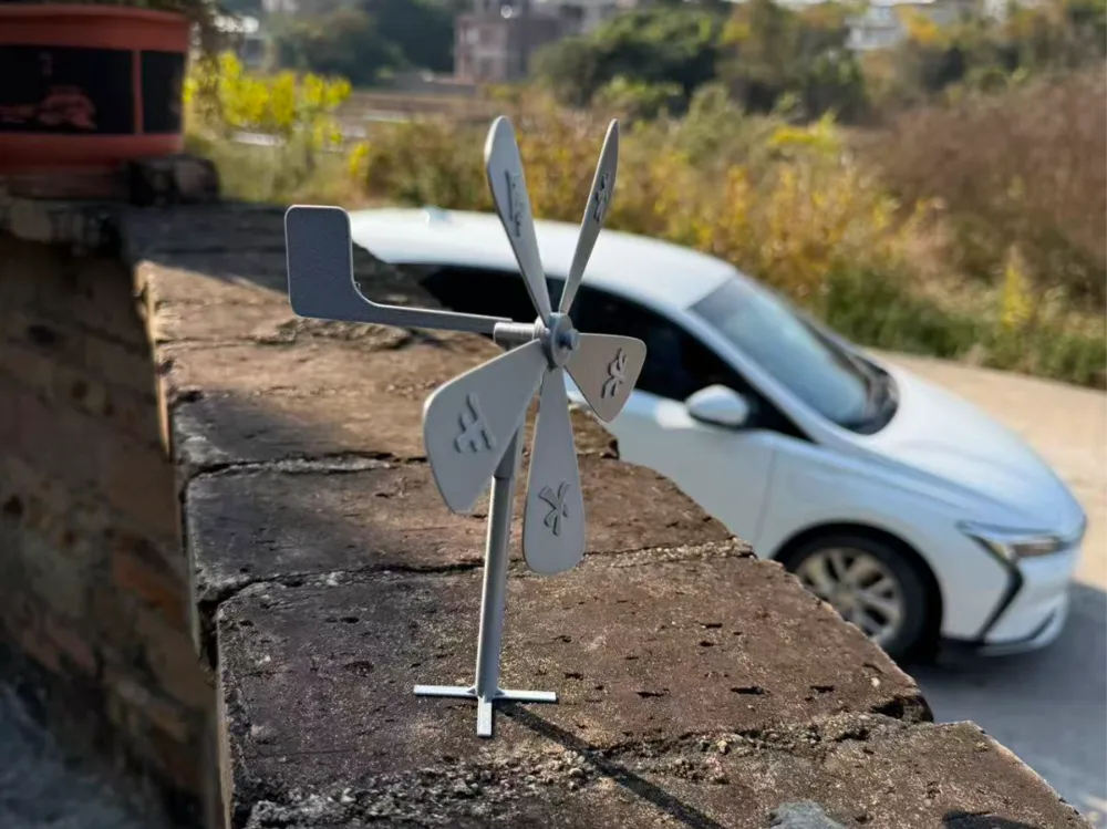 Five Elements (Metal, Wood, Water, Fire, Earth) Windmill, a Feng Shui ...