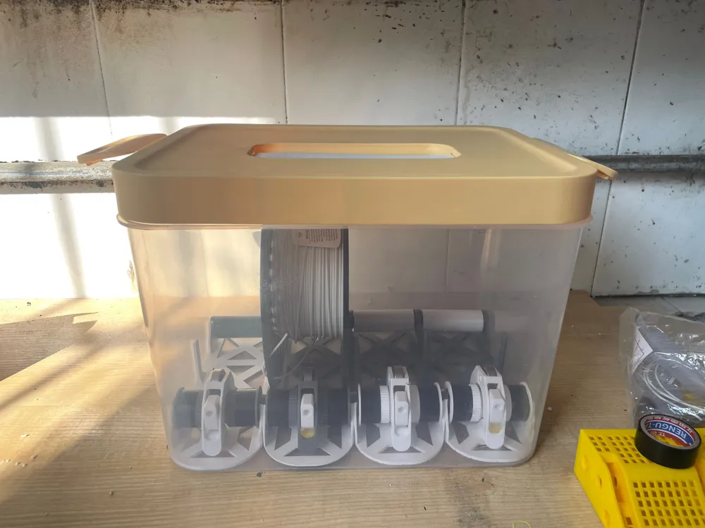 Support de réenroulement passif dédié pour boîte de filament Cube à 4 ...