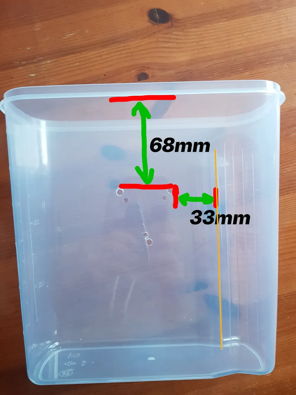 DIY Filament Box | Drybox 4L | 65mm filament spool - Free 3D Print ...