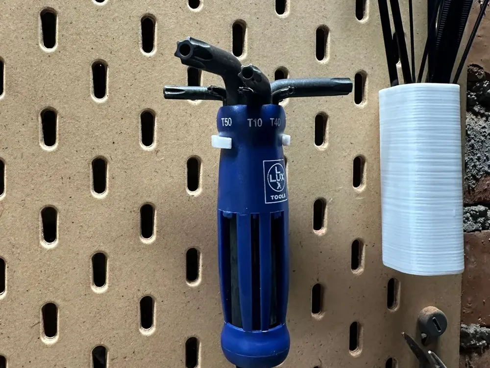 IKEA Skadis - LUX-TOOLS Torx keys - Free 3D Print Model - MakerWorld