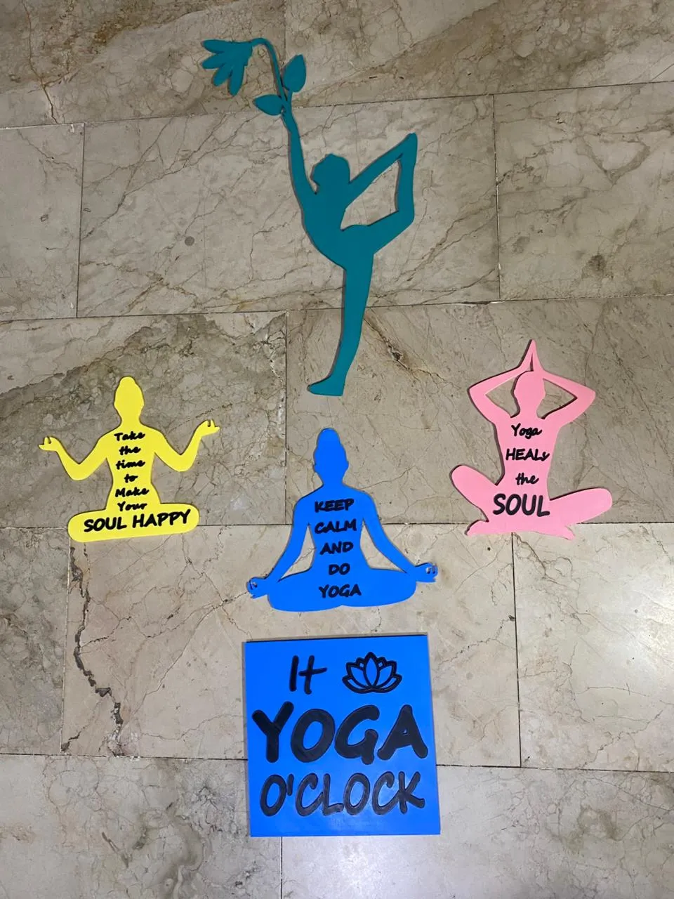 Yoga wall decoration - Free 3D Print Model - MakerWorld