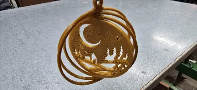 Winterland Christmas Rotating Ornament - Free 3D Print Model - MakerWorld