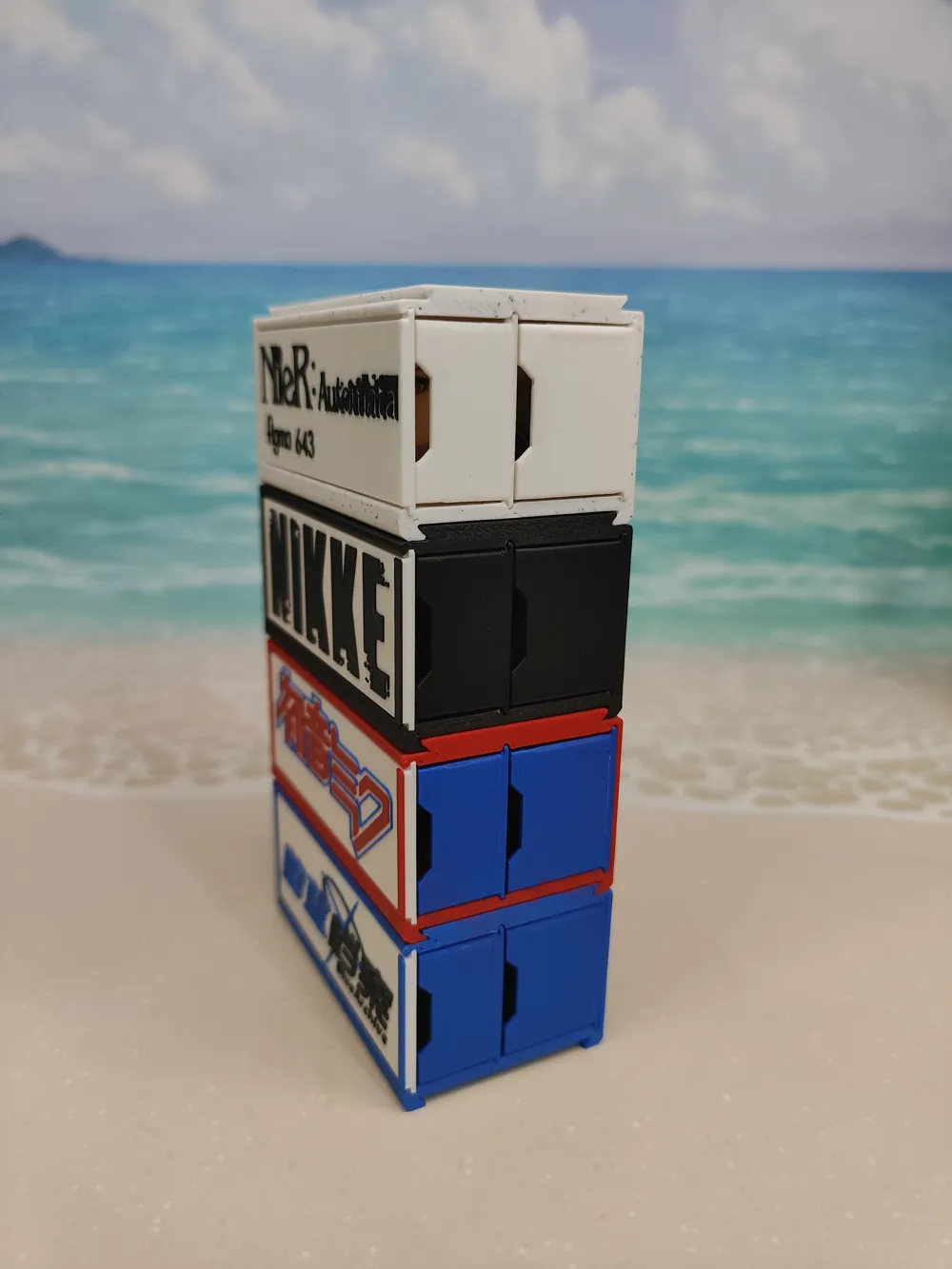 figma Hand and Face Parts Stackable Box - Free 3D Print Model - MakerWorld