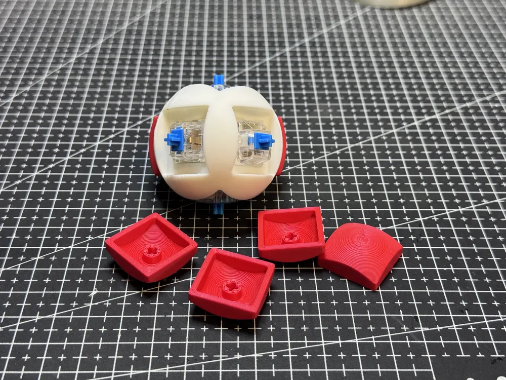 Keyboard Switch Fidget Ball - Free 3D Print Model - MakerWorld