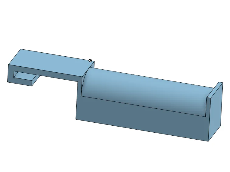 Flashforge Adventurer 5m Side Filament Holder - Free 3D Print Model ...