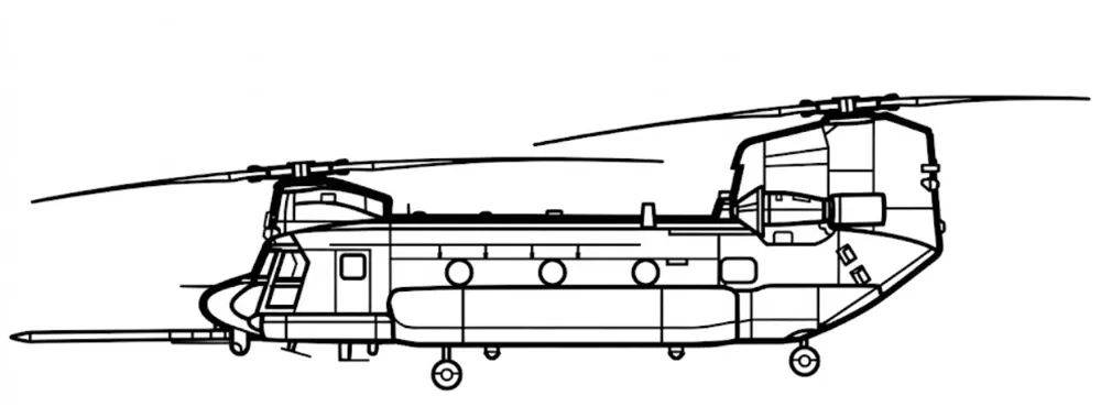 Boeing MH-47 Chinook Wall Art - Free 3D Print Model - MakerWorld