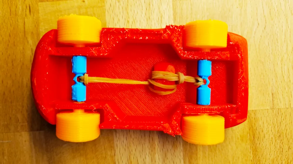 Lightning Mcqueen drag-&-release - Free 3D Print Model - MakerWorld