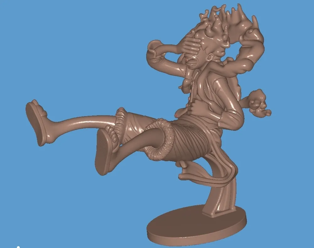 King of Artist Monkey D. Luffy Gear 5 anime - Free 3D Print Model ...