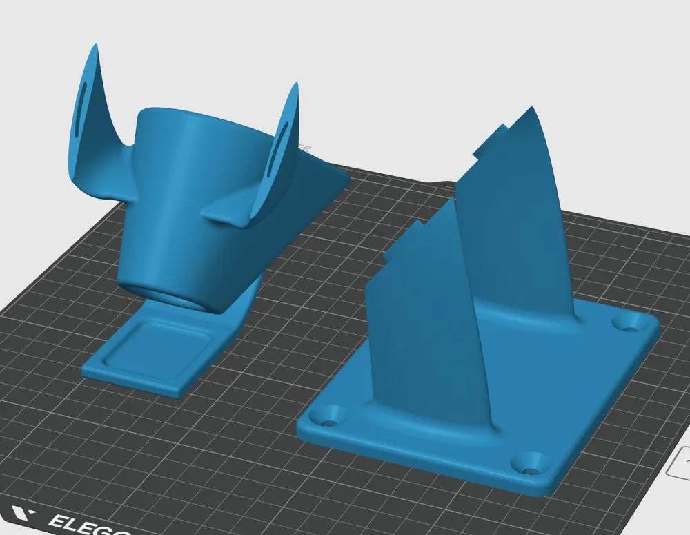 Aero Style Underdesk hanging glue gun holder - Free 3D Print Model ...