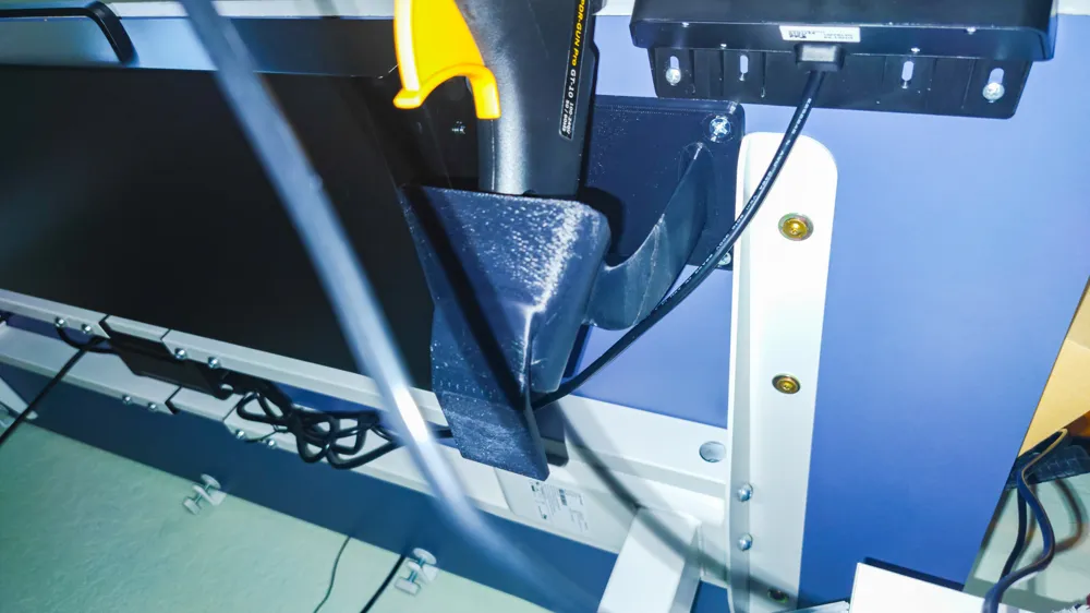 Aero Style Underdesk hanging glue gun holder - Free 3D Print Model ...