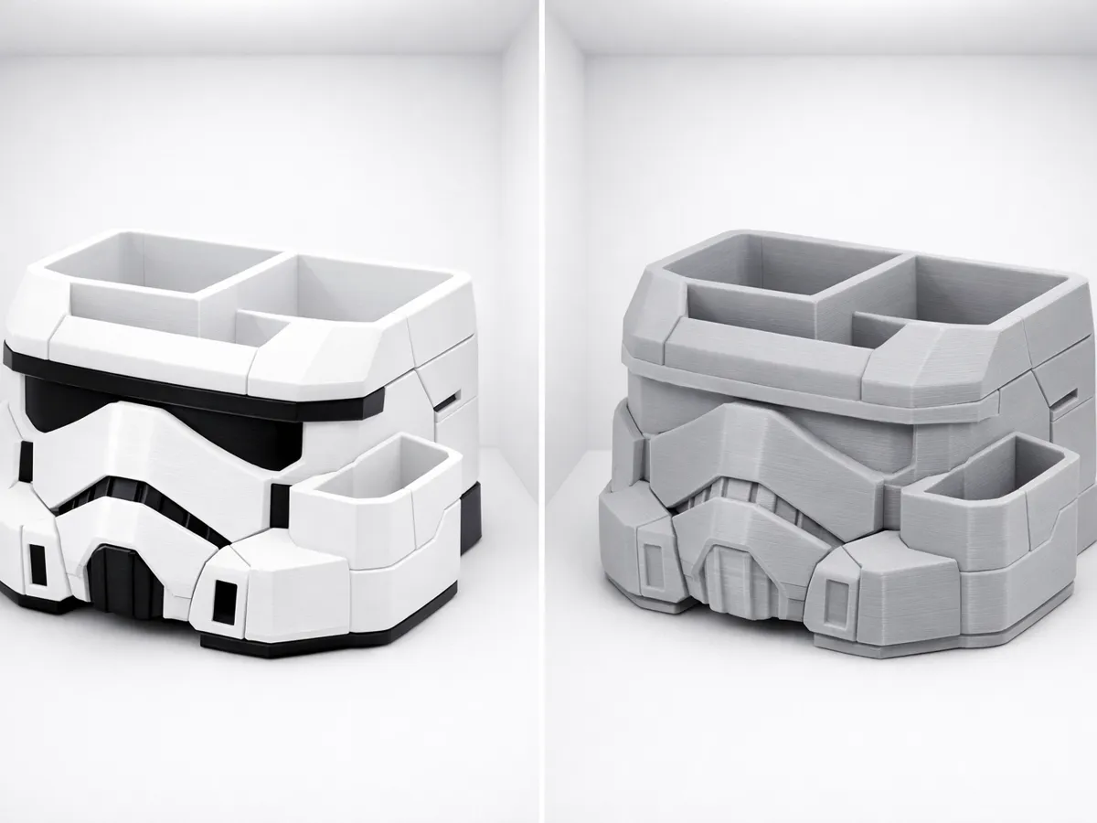 STORMTROOPER IMPERIAL COMMAND ORGANIZER - Free 3D Print Model - MakerWorld