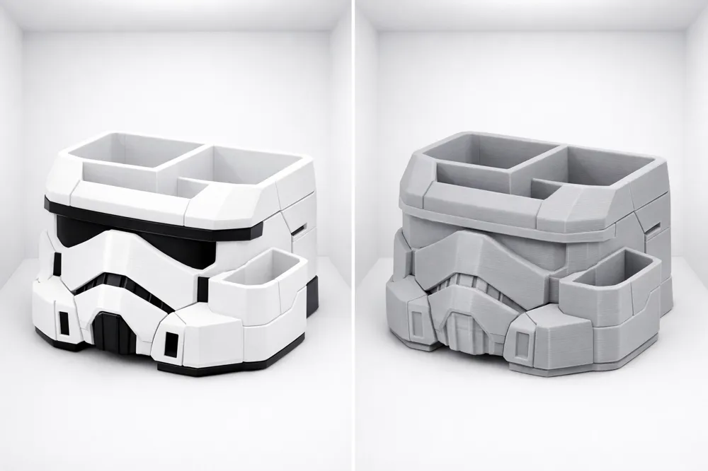 STORMTROOPER IMPERIAL COMMAND ORGANIZER - Free 3D Print Model - MakerWorld