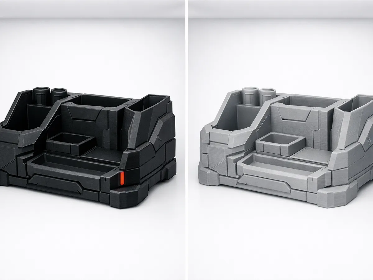 DARTH VADER DARK SIDE COMMAND ORGANIZER - Free 3D Print Model - MakerWorld