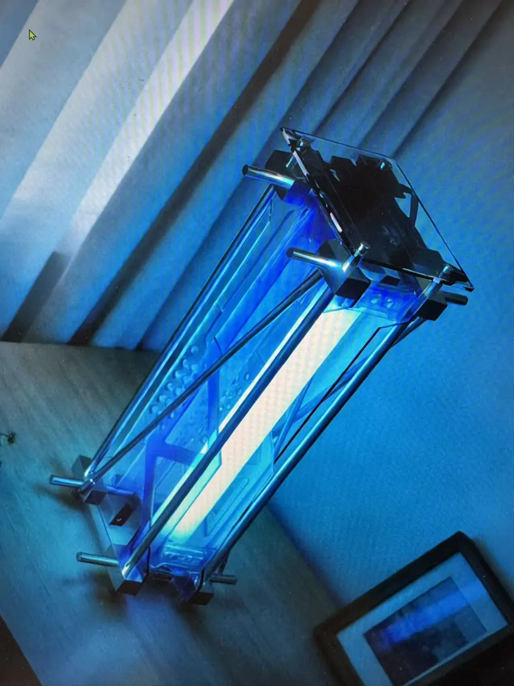 DIY Optical Axis Lamp - Internal Shaped Support - Free 3D Print Model ...