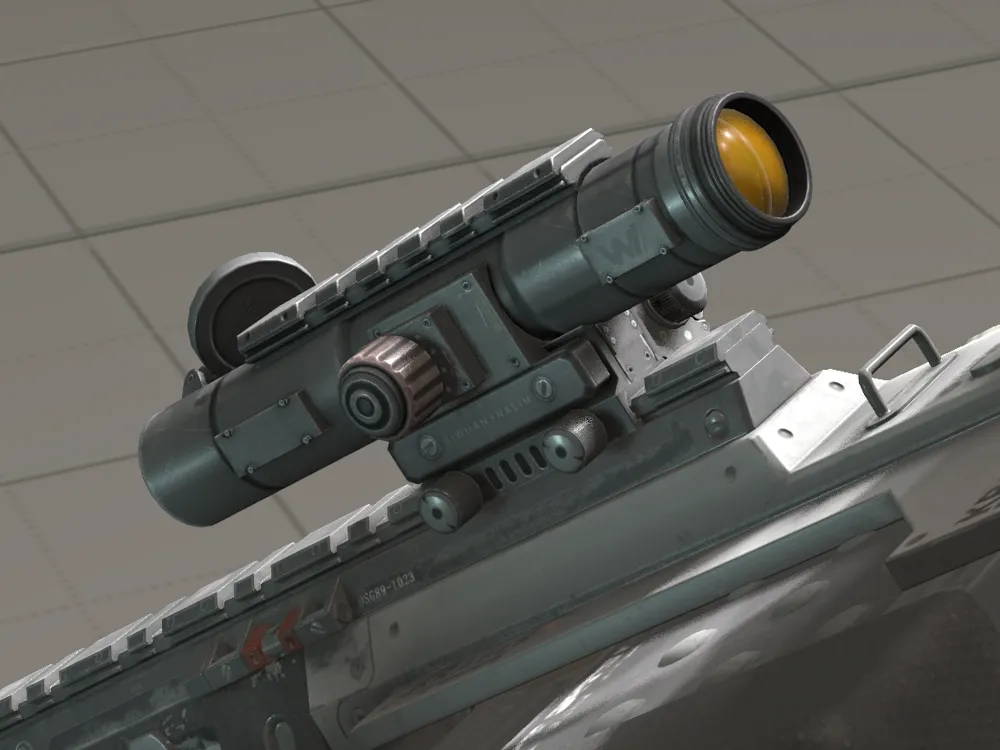Titanfall 2 Default Sniper Scope - Free 3D Print Model - MakerWorld