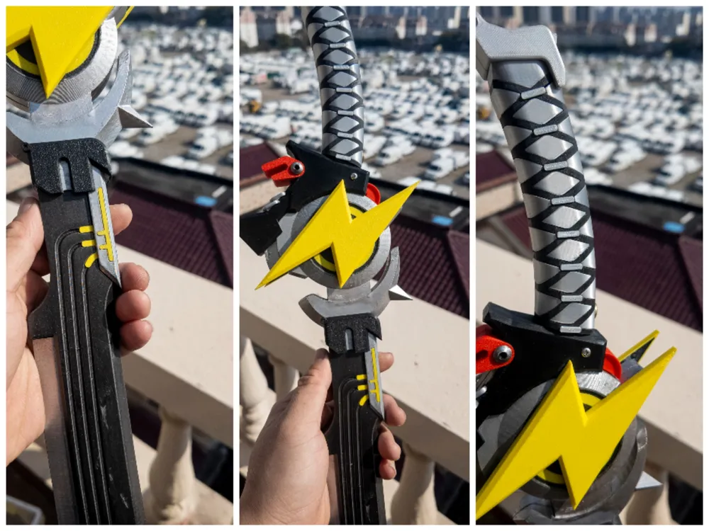 Zenless Zone Zero Anby Demara cosplay prop weapon - Free 3D Print Model ...