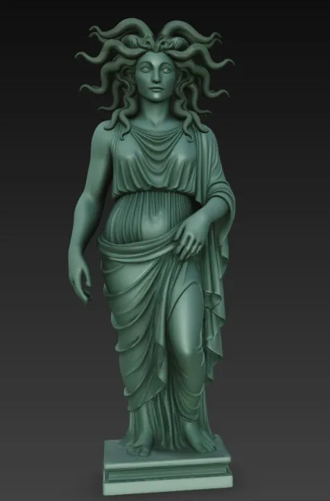 Statue de Méduse - Modèle d'Impression 3D Gratuit - MakerWorld