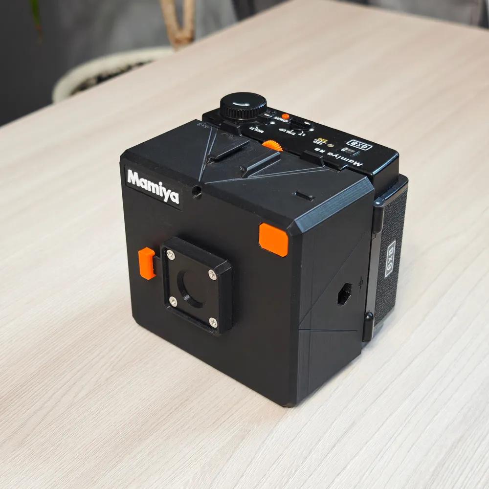 Mamiya RB67 Pinhole camera for 6x7, 6x8 film back - Free 3D Print Model ...