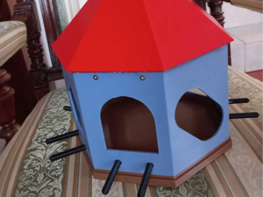 bird feeder v1 - Free 3D Print Model - MakerWorld