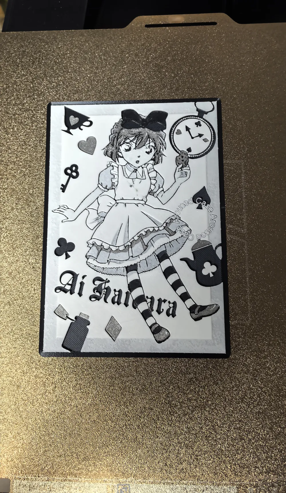 Detective Conan Bookmark Series - Ai Haibara 1 - Free 3D Print Model ...