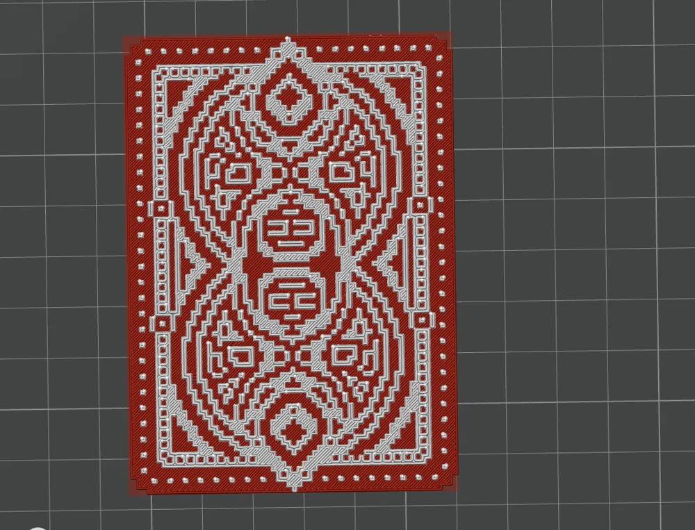 balatro joker card back red deck - Free 3D Print Model - MakerWorld