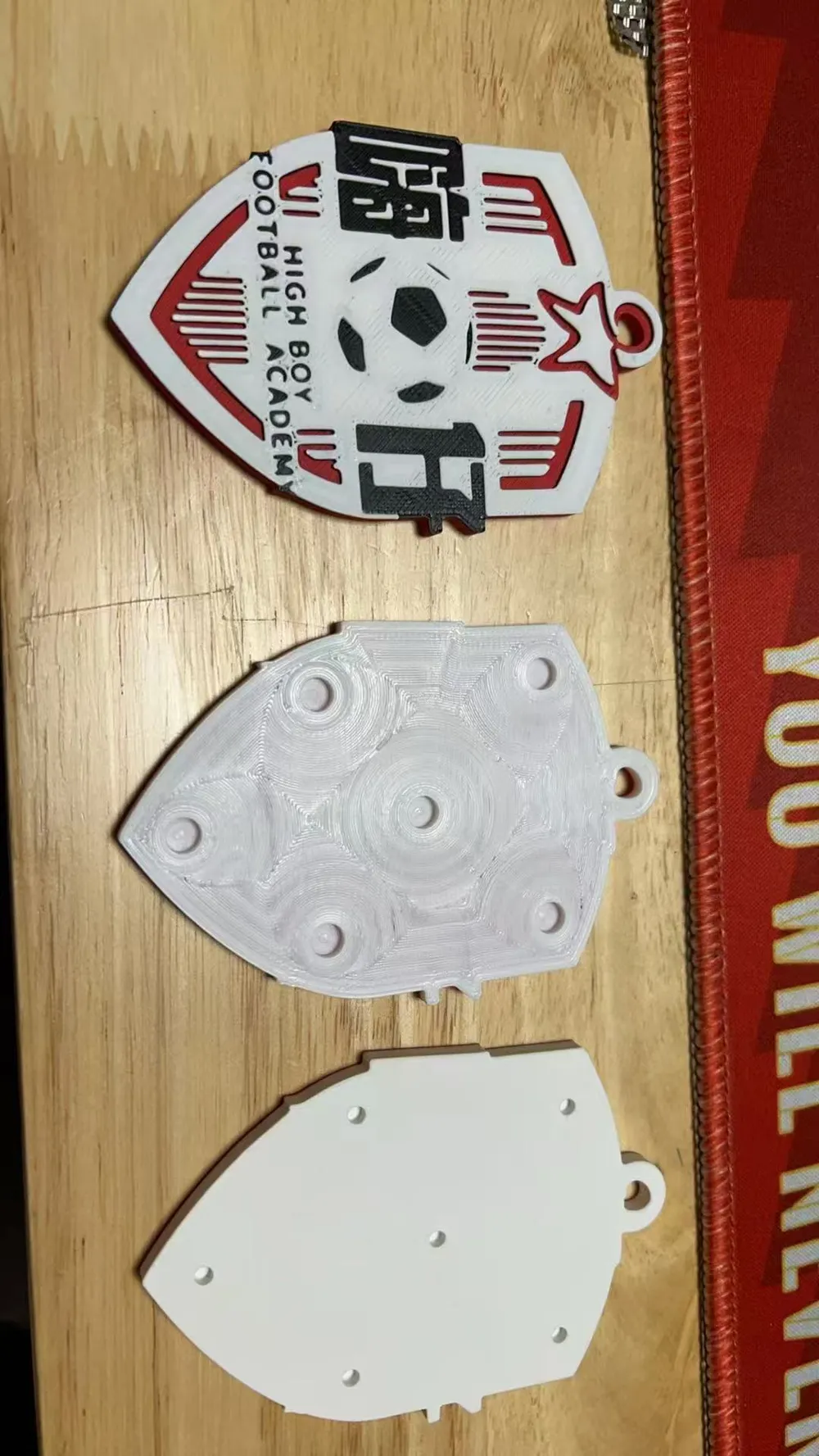 Hi Guy Badge Fridge Magnet v8.0 - Free 3D Print Model - MakerWorld