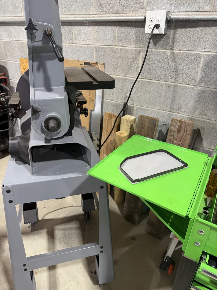 Side Cover for Delta 31-300 Belt/Disc Sander - Free 3D Print Model ...