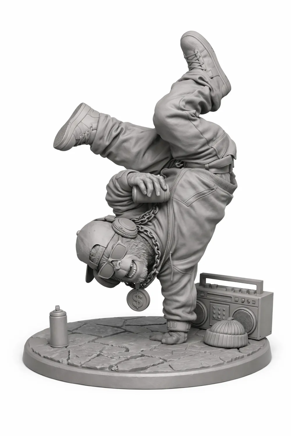 monkey break dance - Free 3D Print Model - MakerWorld