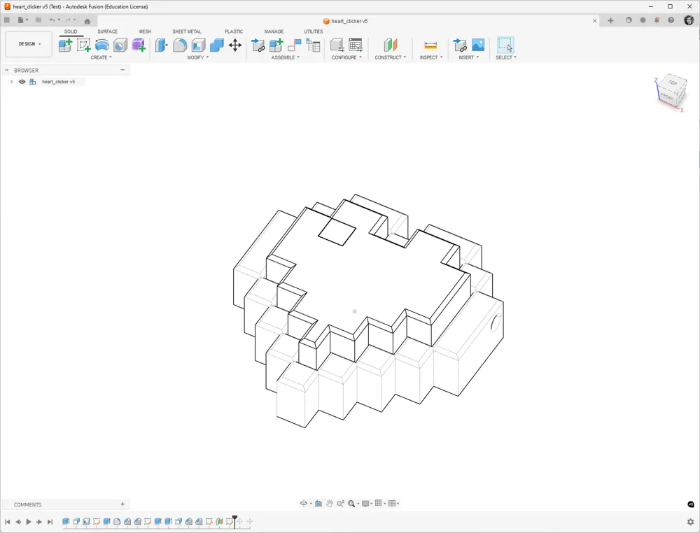 Yet another Minecraft heart clicker - Free 3D Print Model - MakerWorld