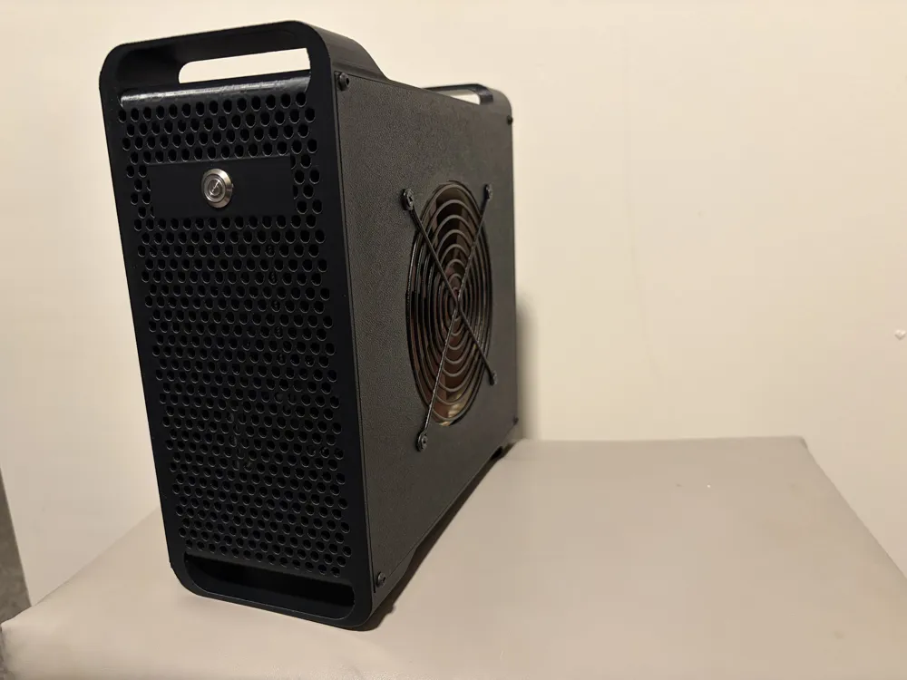 Mini Mac Pro ITX case - Free 3D Print Model - MakerWorld