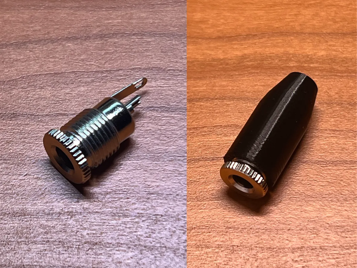 Carcasa de conector hembra de CC, carcasa de enchufe dc099 - Modelo de ...