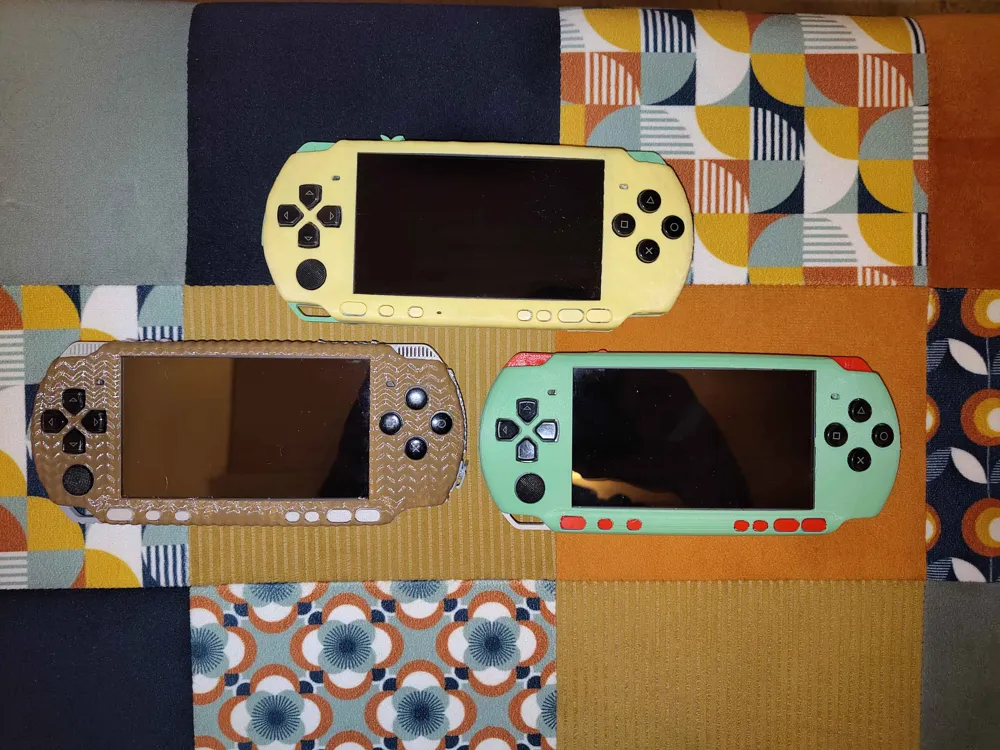 PSP 2000/3000 Shell Kit - Free 3D Print Model - MakerWorld
