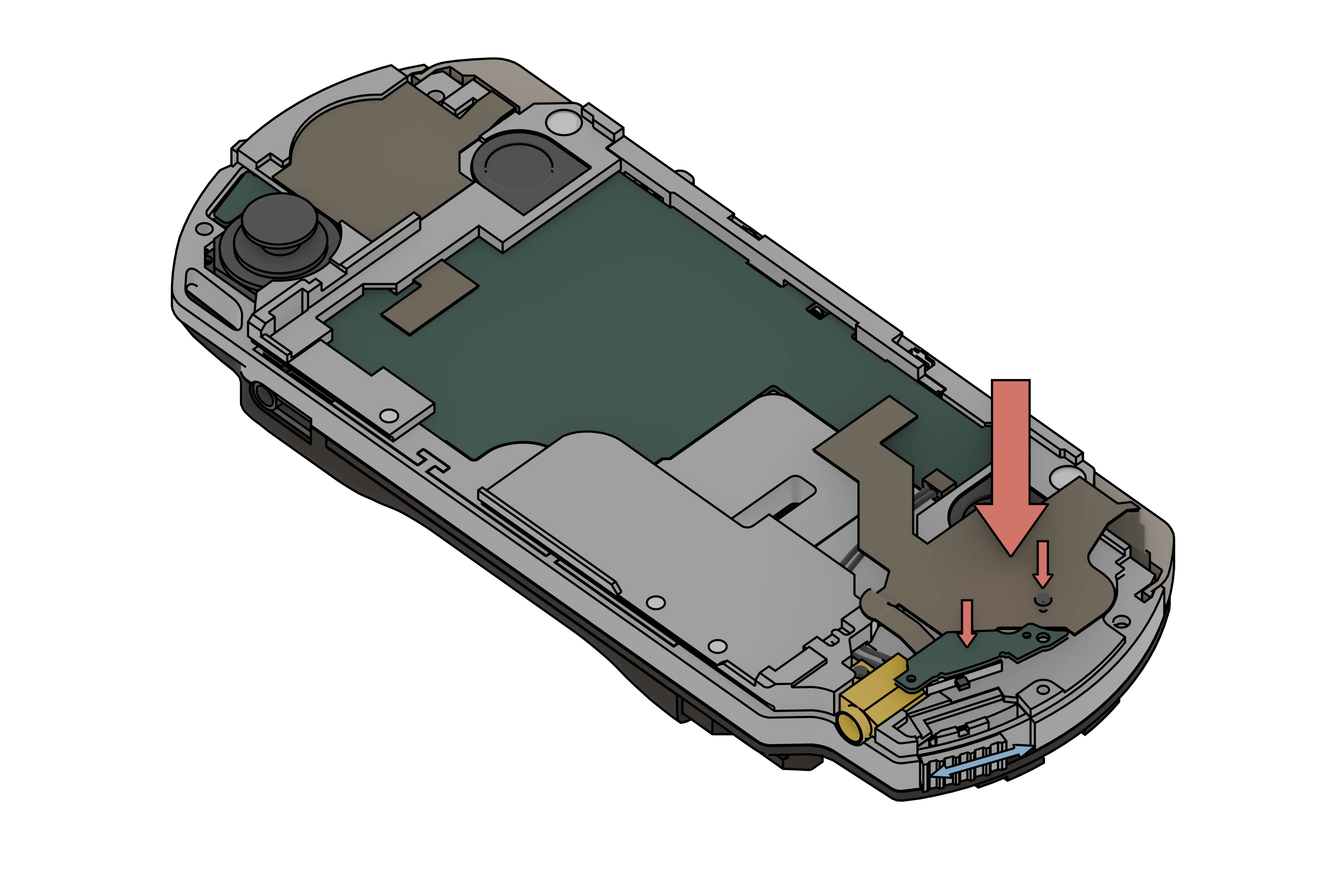 PSP 2000/3000 Shell Kit - Free 3D Print Model - MakerWorld