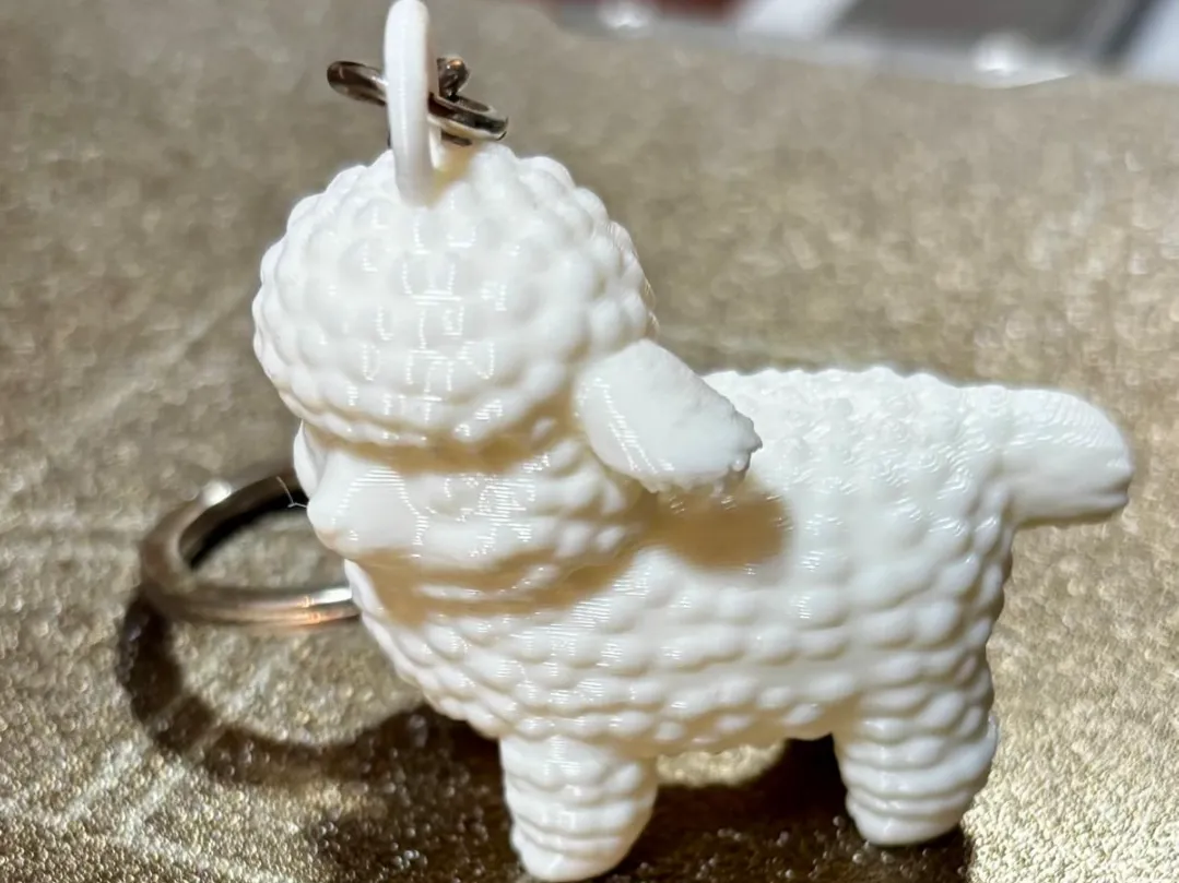 Adorable sheep keychain - Free 3D Print Model - MakerWorld